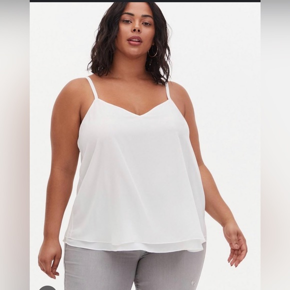 torrid | Tops | Torrid Swing Cami White | Poshmark